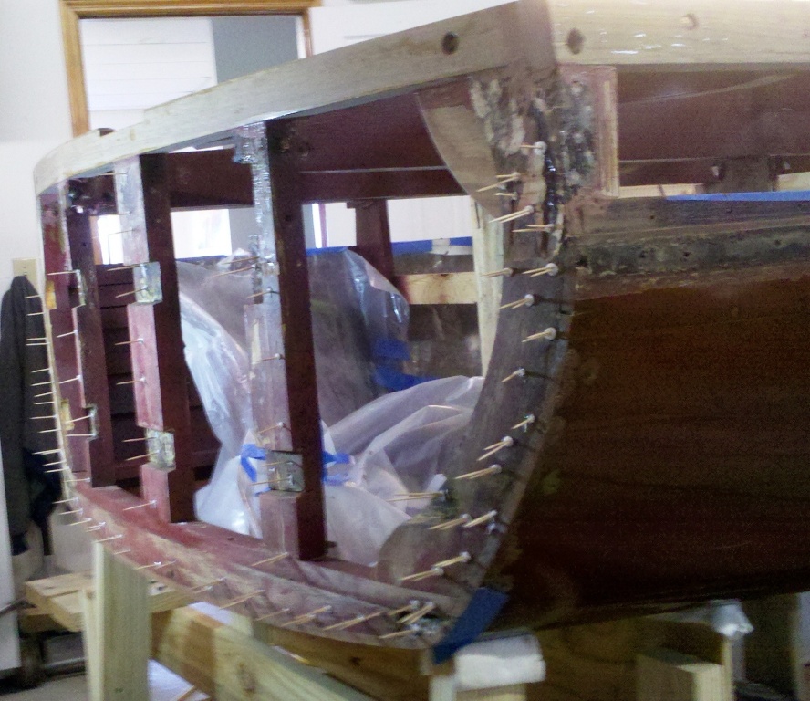 Repair the Transom – Ashley River Boatworks