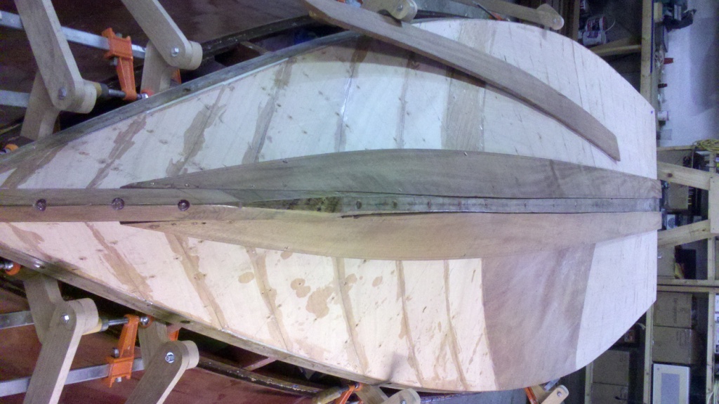 Fitting the Outer Bottom Planks – Ashley River Boatworks